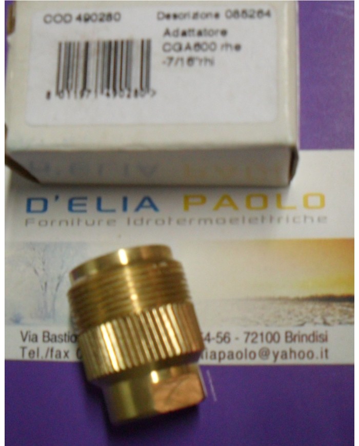 adattatore oxyturbo cga 600 rhe - 76 rhi